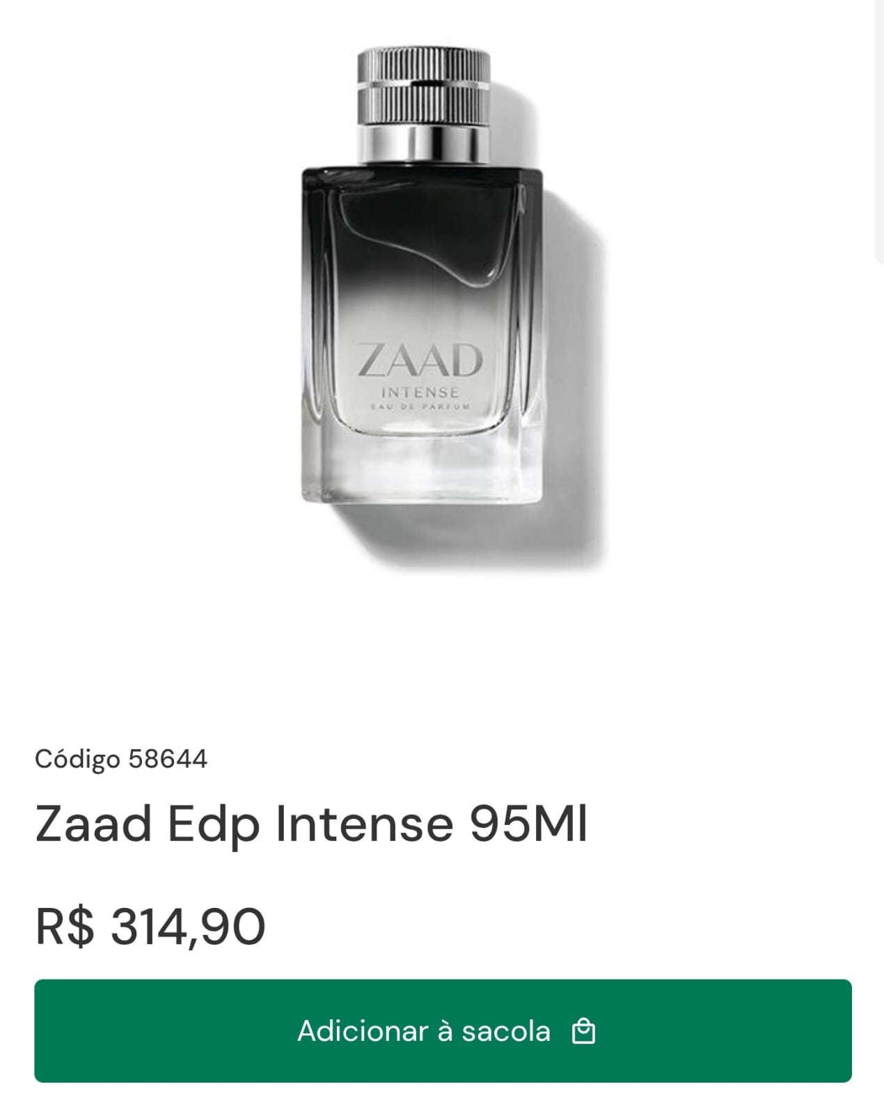 Zaad EDP Intense O Boticário: Novo Lançamento de Fragrância